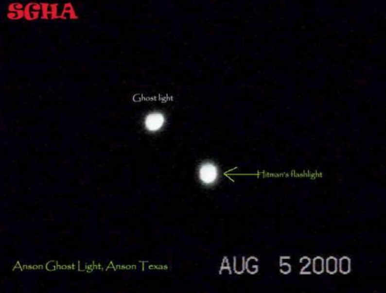 Anson-Lights, Haunted Texas